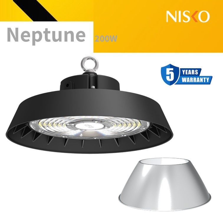 גוף תאורה פעמון הצפה NEPTUNE 200W אור ניטרלי | לד מאסטר תאורת לד לבית ...